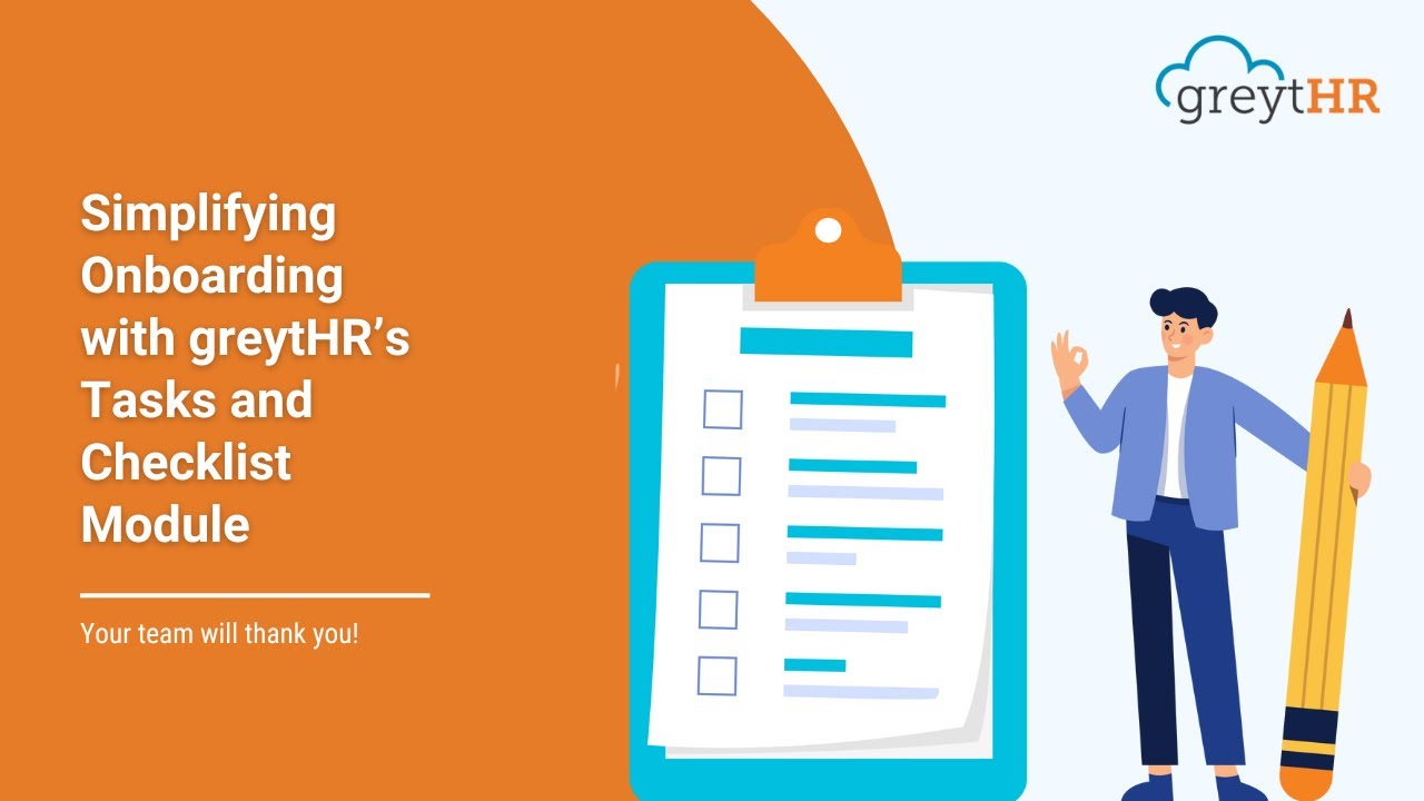 Streamline Employee Onboarding with greytHR's Tasks and Checklist