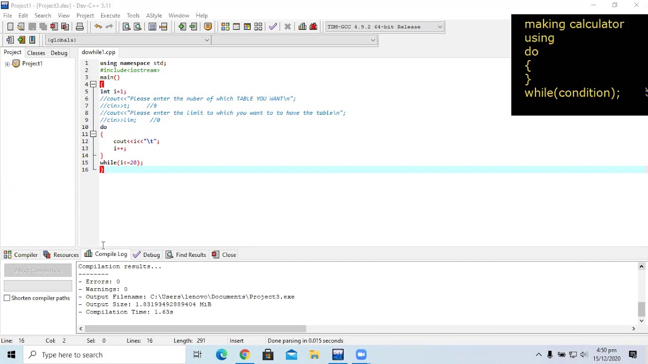 Lec8b Computer Programming BS1