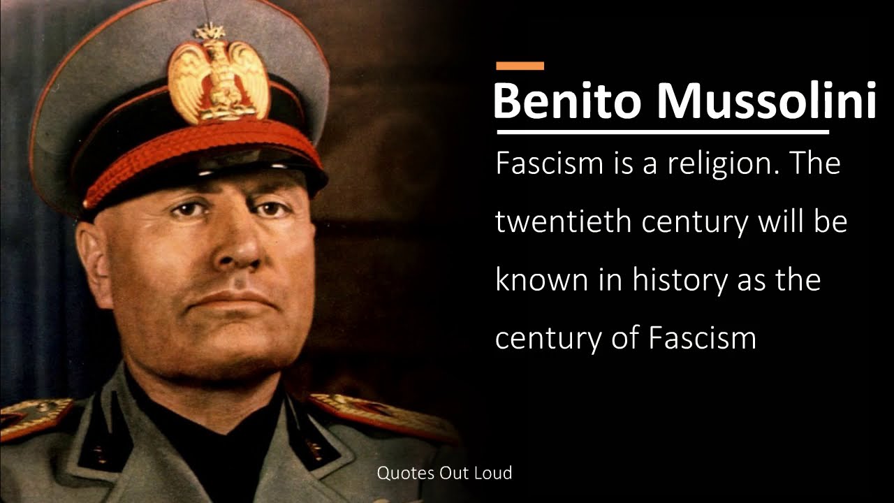 Benito Mussolini - Quotes (Audio)