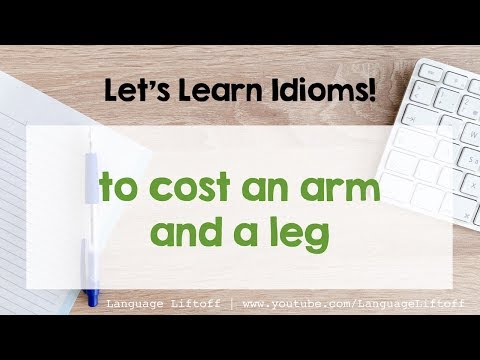 Idiom: To Cost an Arm and a Leg (Learn English Expressions with Prompts & Questions!)