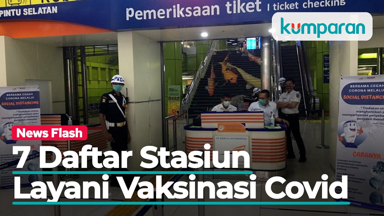 Jadi Syarat Naik Kereta, PT KAI Sediakan Vaksinasi Gratis di Stasiun