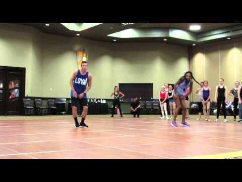 Showstopper Hip Hop Master Class w Angel Roberts: Imani Nelson and Jackson