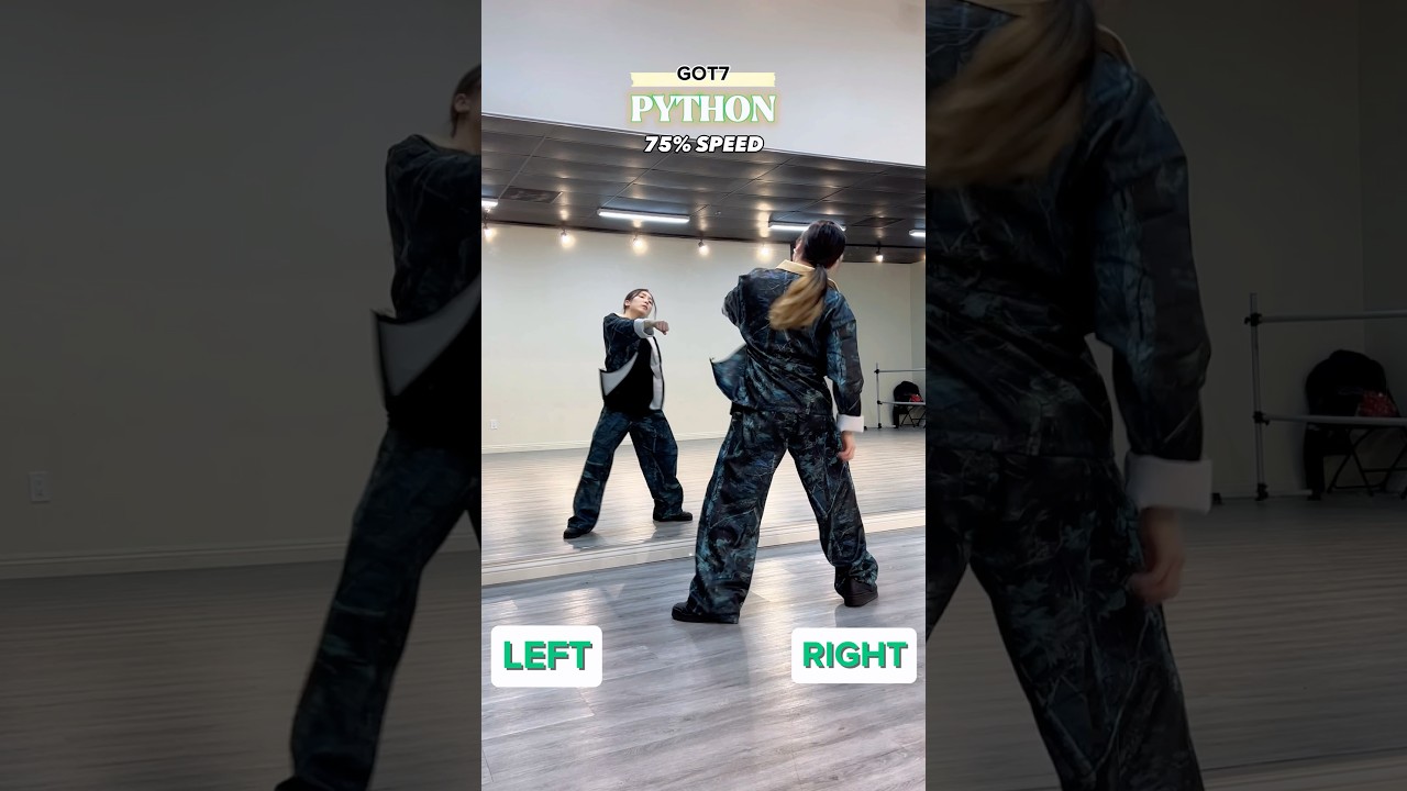 GOT7 ‘Python’ Dance Tutorial SLOW & MIRRORED #got7 #python #got7python #kpoptutorial