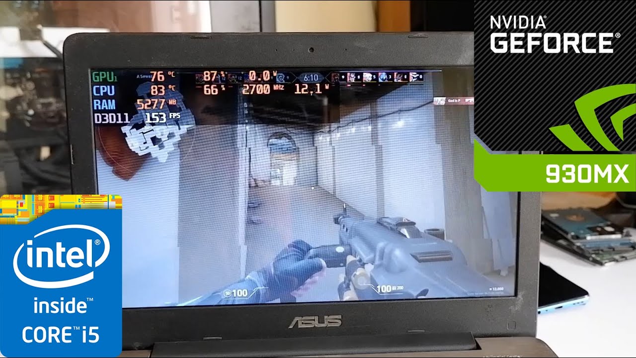 Nvidia 930MX Valorant | Asus X456UR i5 Gen6/8GB RAM/1TB