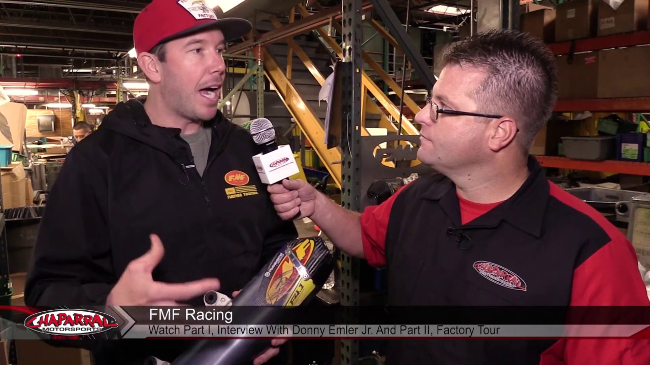 FMF Real-Time R&D from PRO Riders Explained by Donny Jr. at the Flying Machine Factory