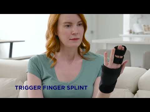 Trigger Finger Splint Finger Brace – Supports Two or Three Fingers