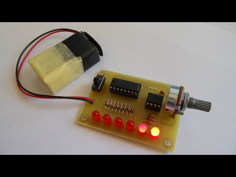 Knight Rider LED Flasher - 555 & 4017