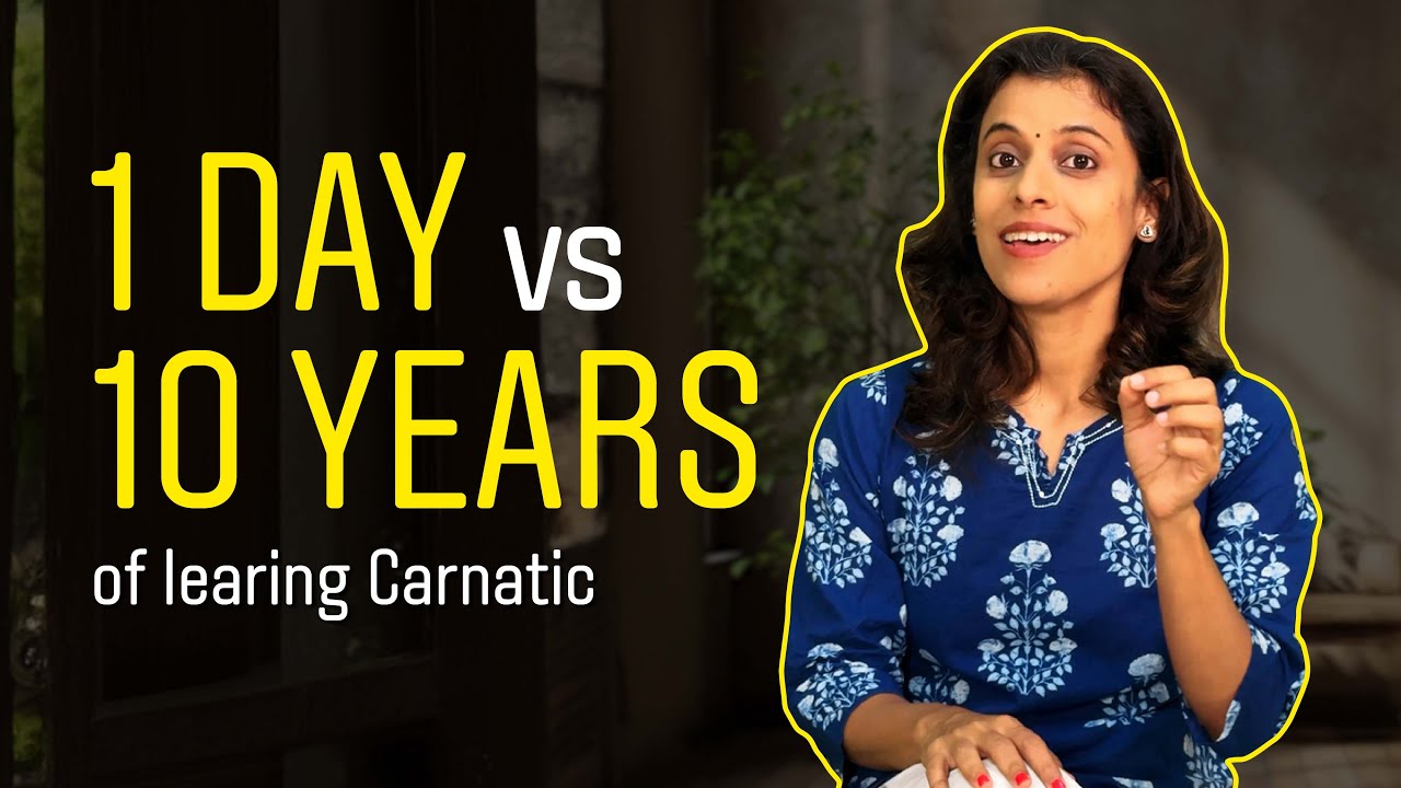 1 day vs. 10 years of learning Carnatic | Pratibha Sarathy #carnatic #carnaticmusic #musicjourney