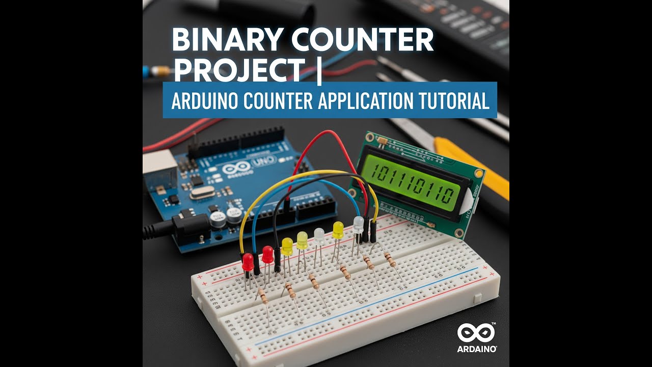 #4. Binary Counter Project | Arduino Counter Application Tutorial