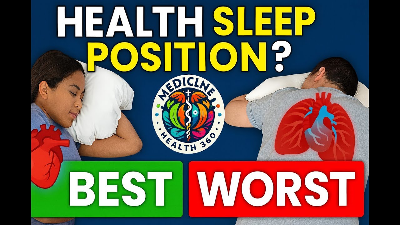 Best and Worst Sleeping Positions for Heart, Lung, and Overall Health