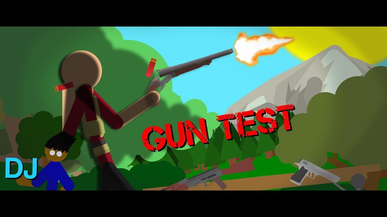 GUN TEST! | Stick Nodes Animation