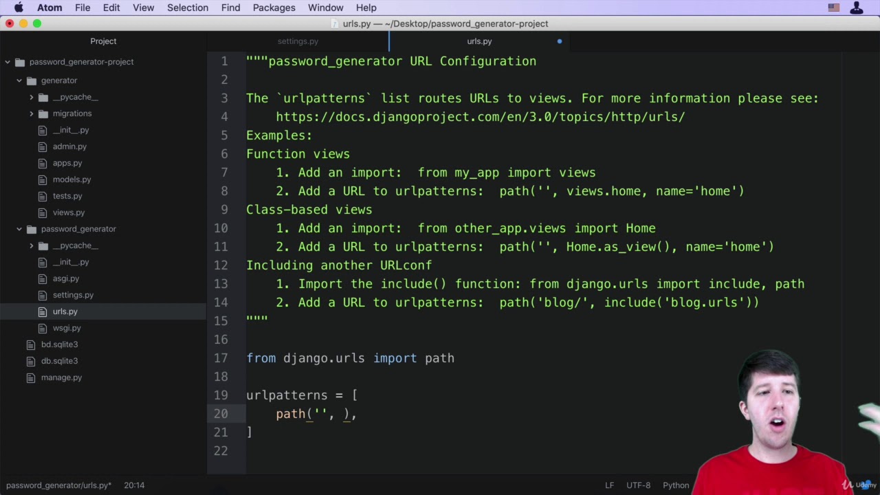 Django 3 Tutorial | URLs