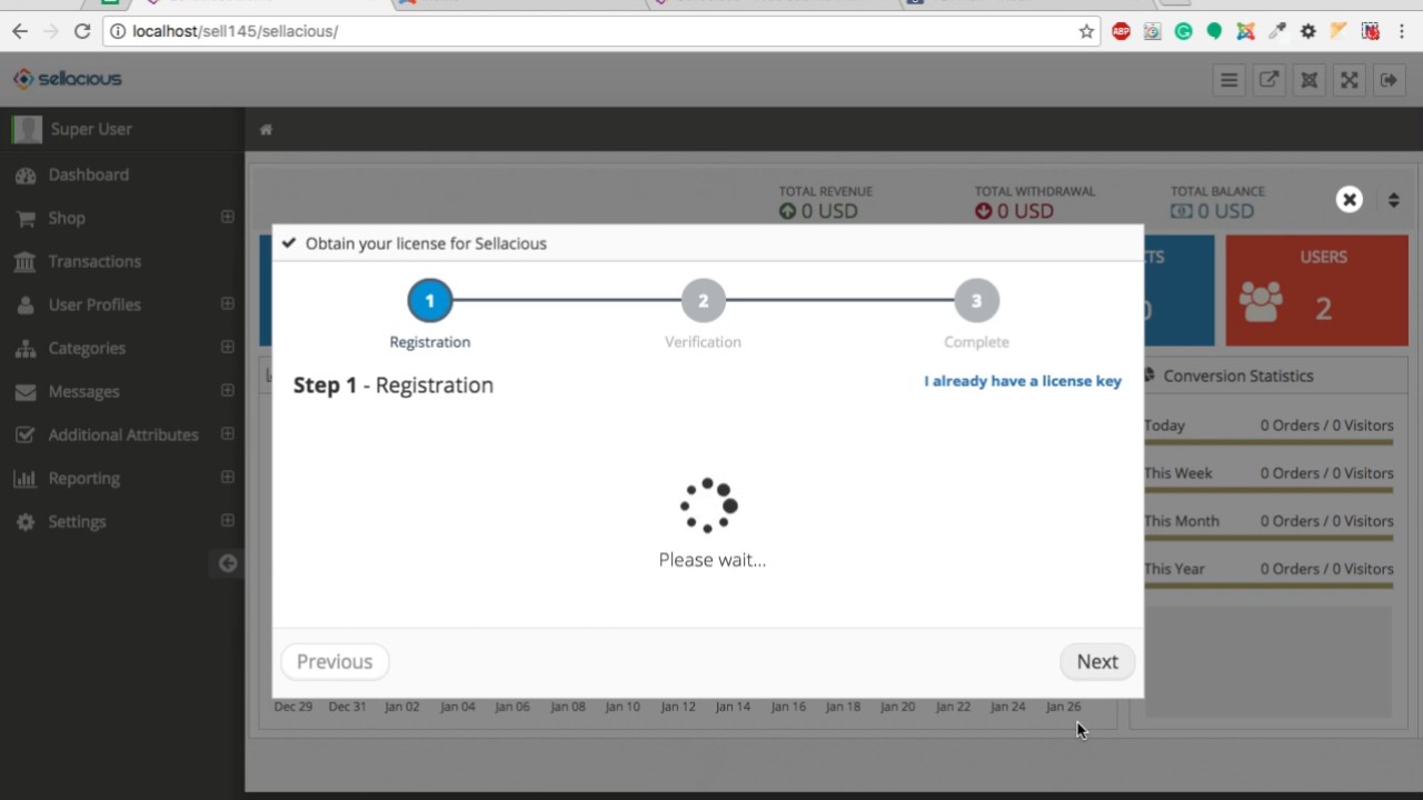 How to activate your license in Sellacious 1.0 - 1.4.x | Tutorial