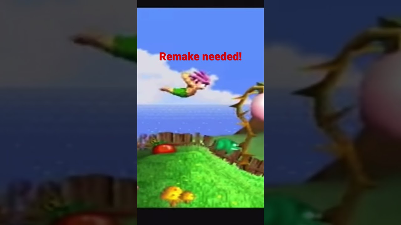 Tomba (Tombi) a game that needs remaking! #games #shorts #youtube #retrogaming #playstation