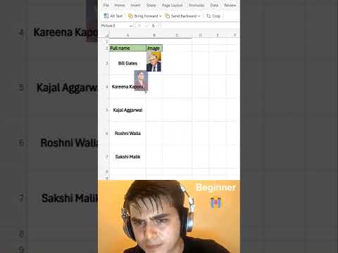 Import Images from Chrome in Excel Like a Pro! 💯 #excel #formula