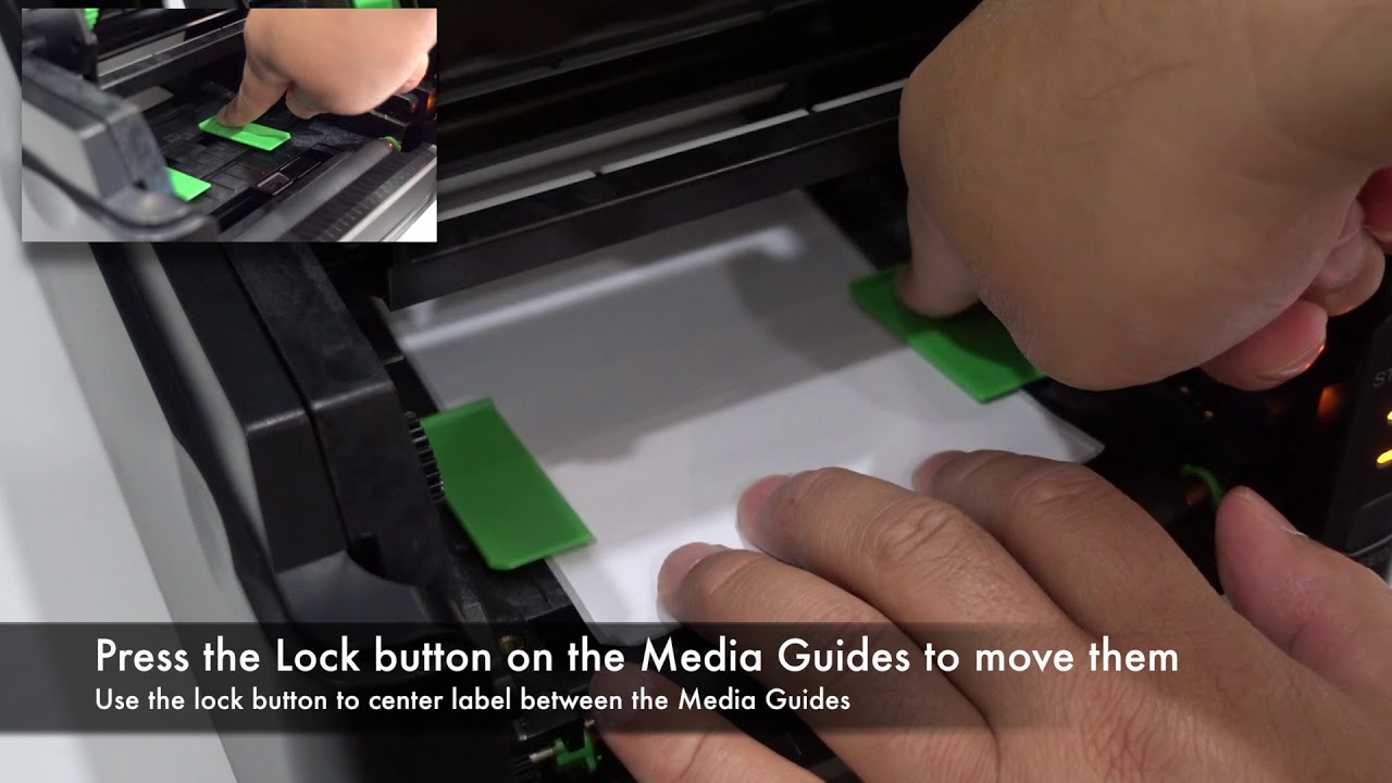 WS4 Printer (TT Model) - Media Loading