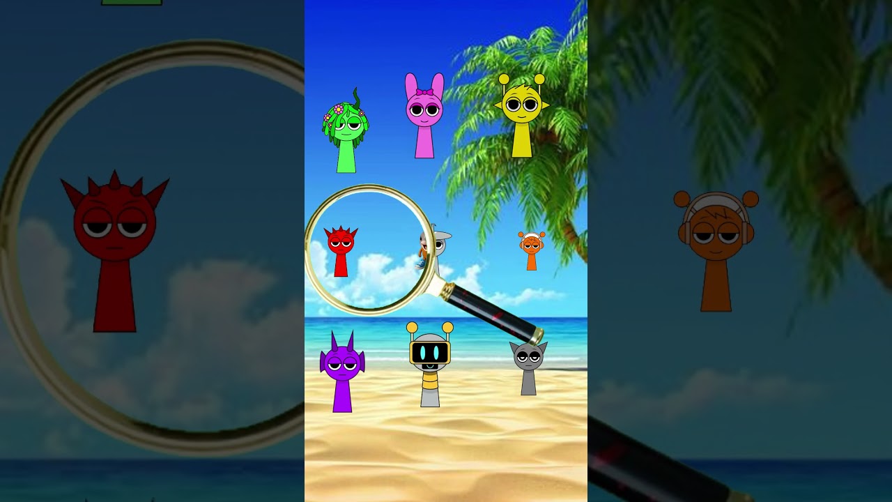 Who hid behind the sprunki  Write in the comments