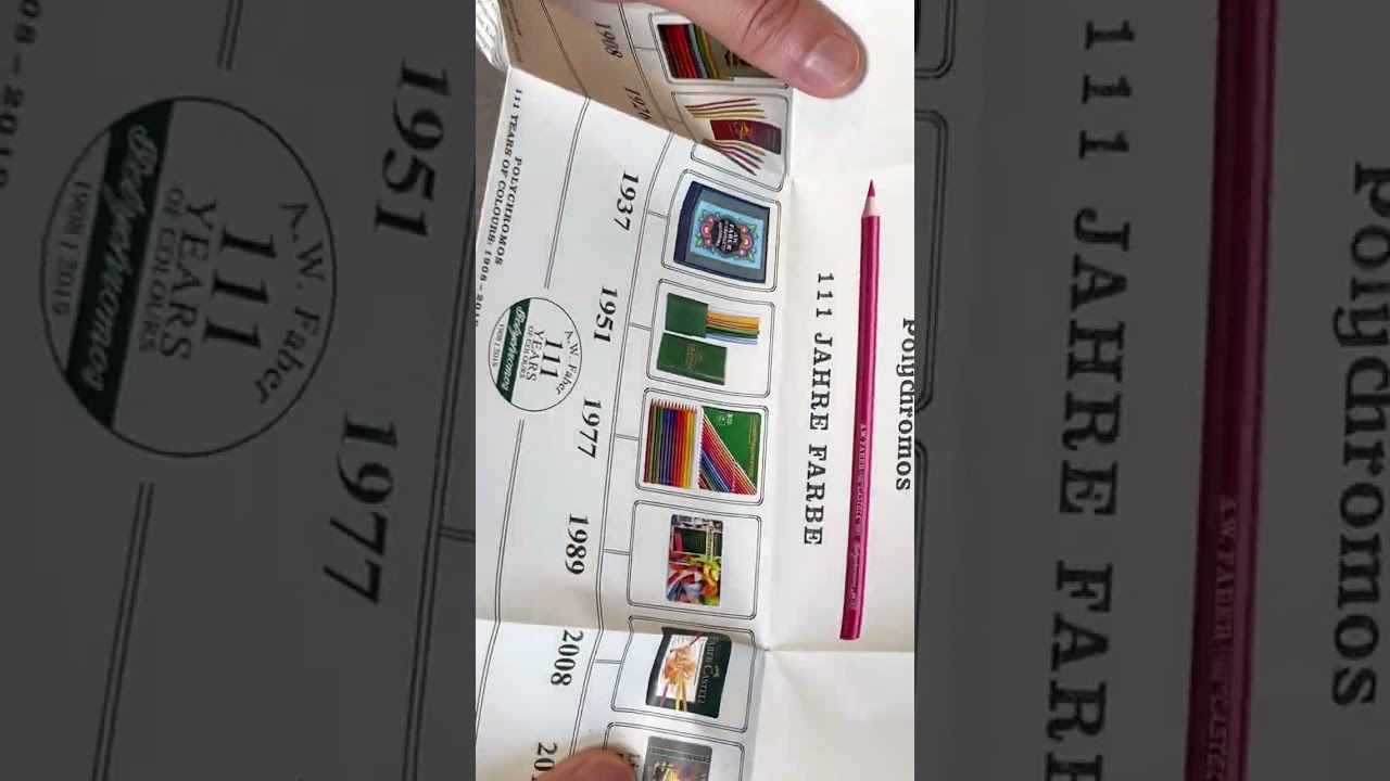 The tiniest colored pencils from Fabre Castell