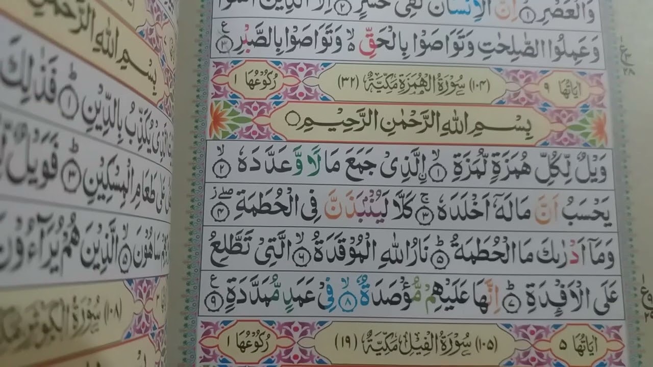 Surah Humazah Surah Humazah With Tajweed On YouTube By Fahad Mona