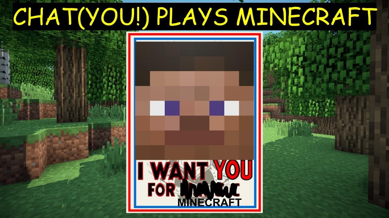Chat Plays Minecraft