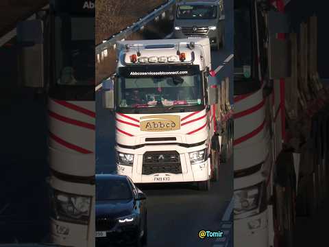 Renault - Abbco Transport Services Ltd - A1(M) motorway #truckspotting #tomir