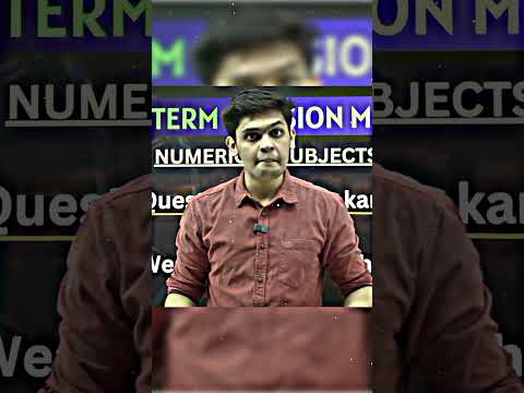 Maths Or Physics को कैसे Revise करे 🤔 ? #prashantkirad #boardexamstrategy #boardexam