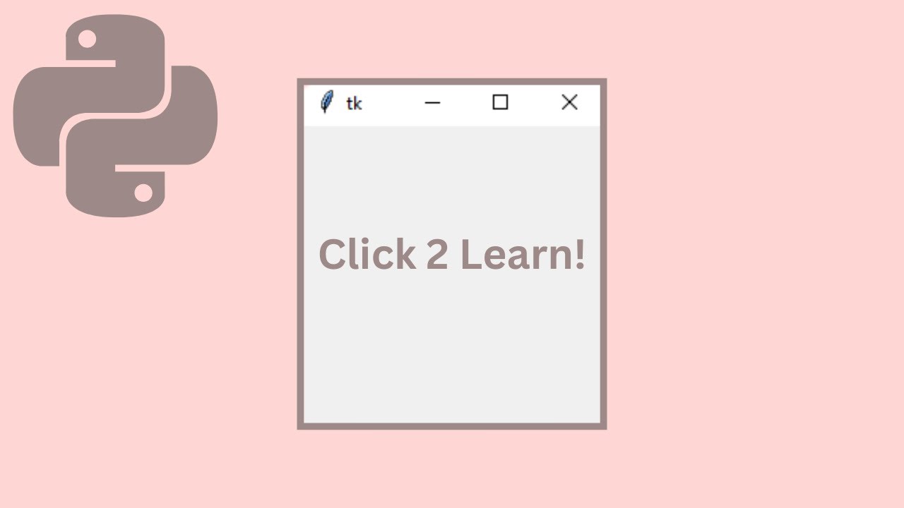 Python Tkinter Tutorial | How to Create a Tkinter Window