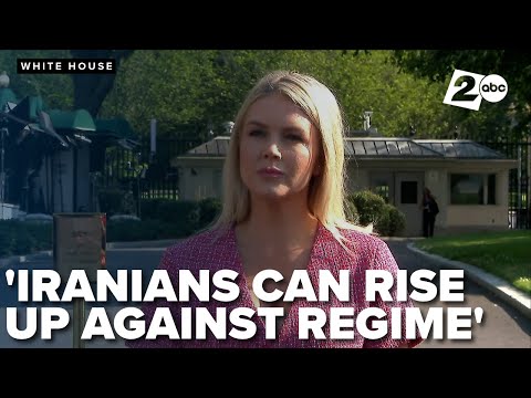 Press Secretary Karoline Leavitt says the Trump Admin's position hasn't changed on regime change