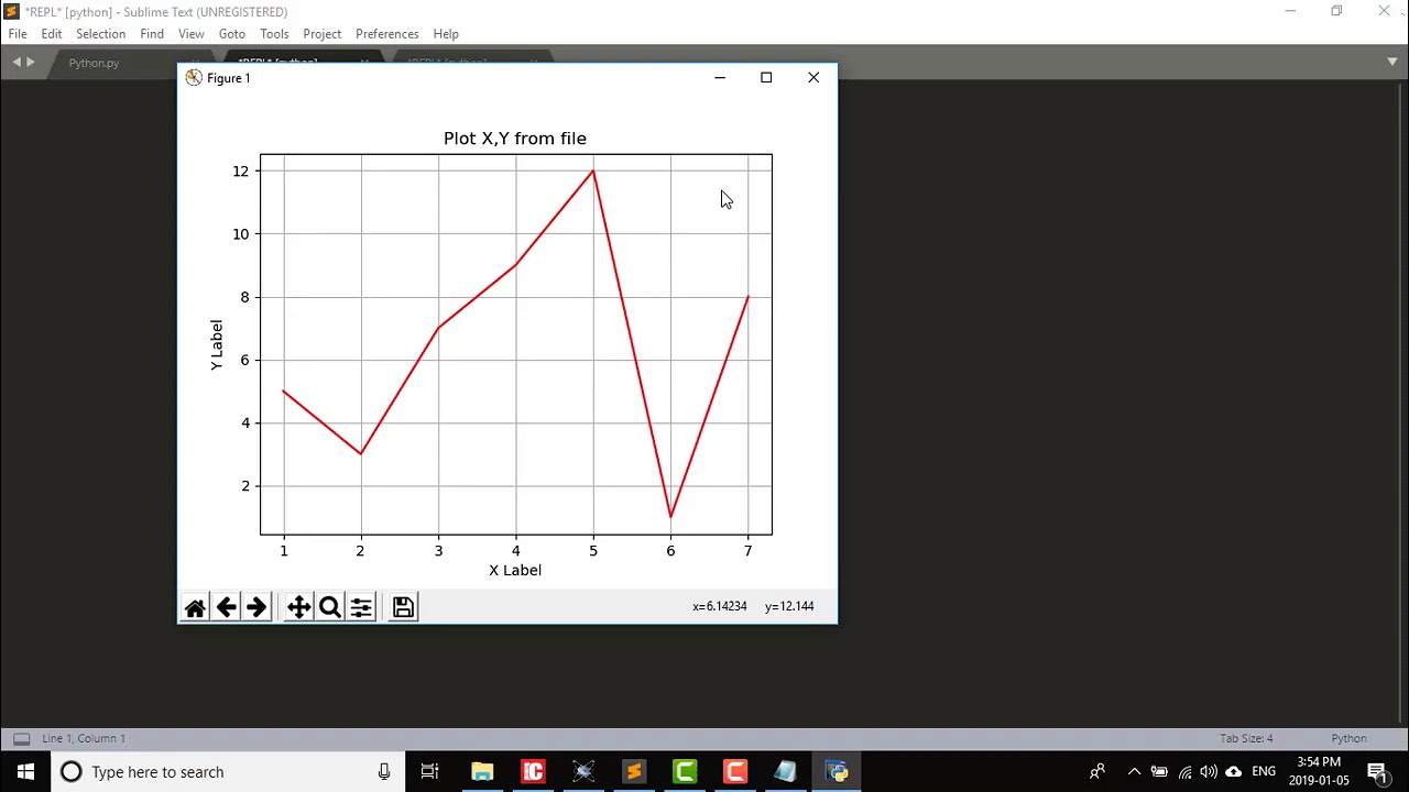Python Programming with Embedded Systems - Part 14: Matplotlib Plot From File