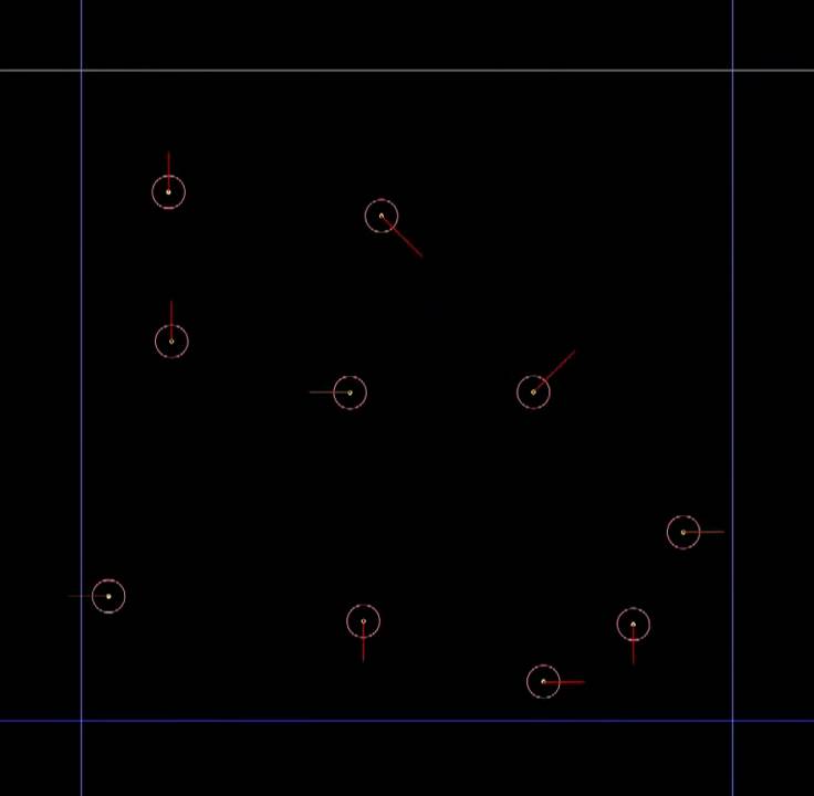 Simple physics simulation engine