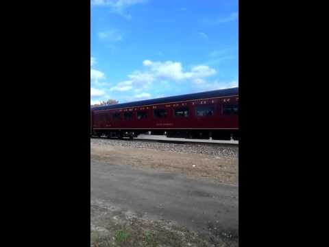 Steam engine 765 going through delphi indiana