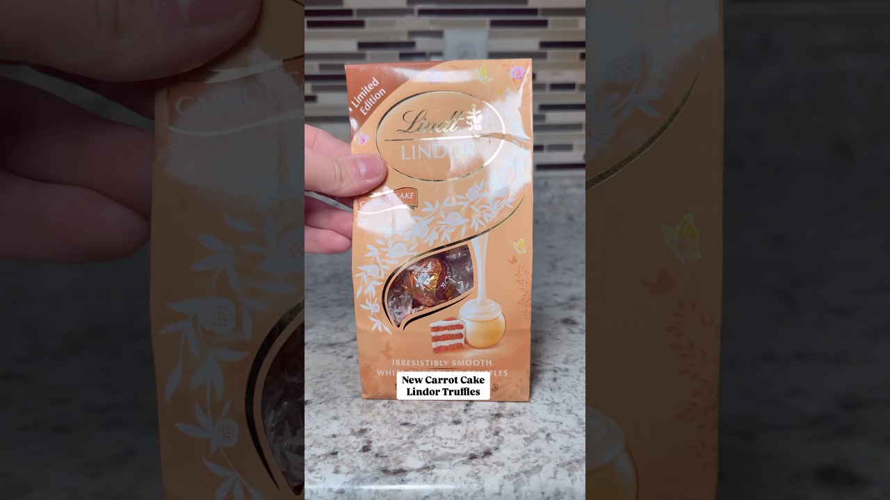 LINDOR just surprised us this Easter with a new twist #easter #lindor #truffles #carrotcake