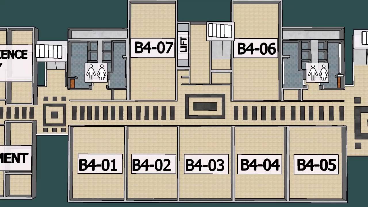 UCSF Floor Layout (1st floor - 7th floor)