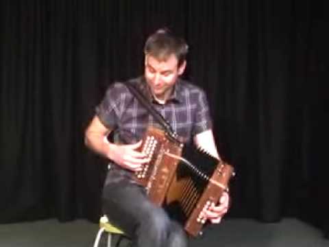 Tim Edey playing his brand new Saltarelle Melodeon from The Music Room part 2