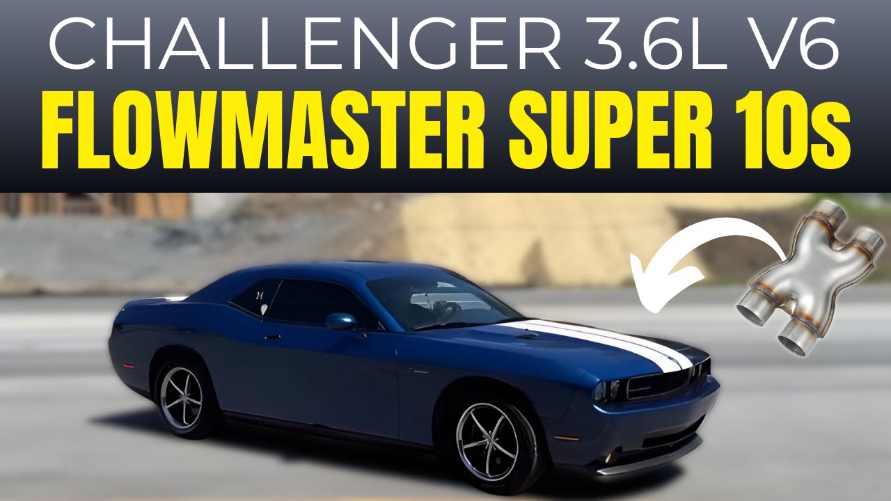 2011 Dodge Challenger 3.6L V6 w/ Flowmaster Super 10s!