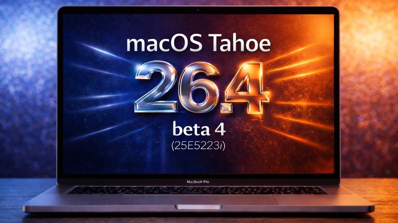 macOS Tahoe 26.4 Beta 4 is Out - What's New?