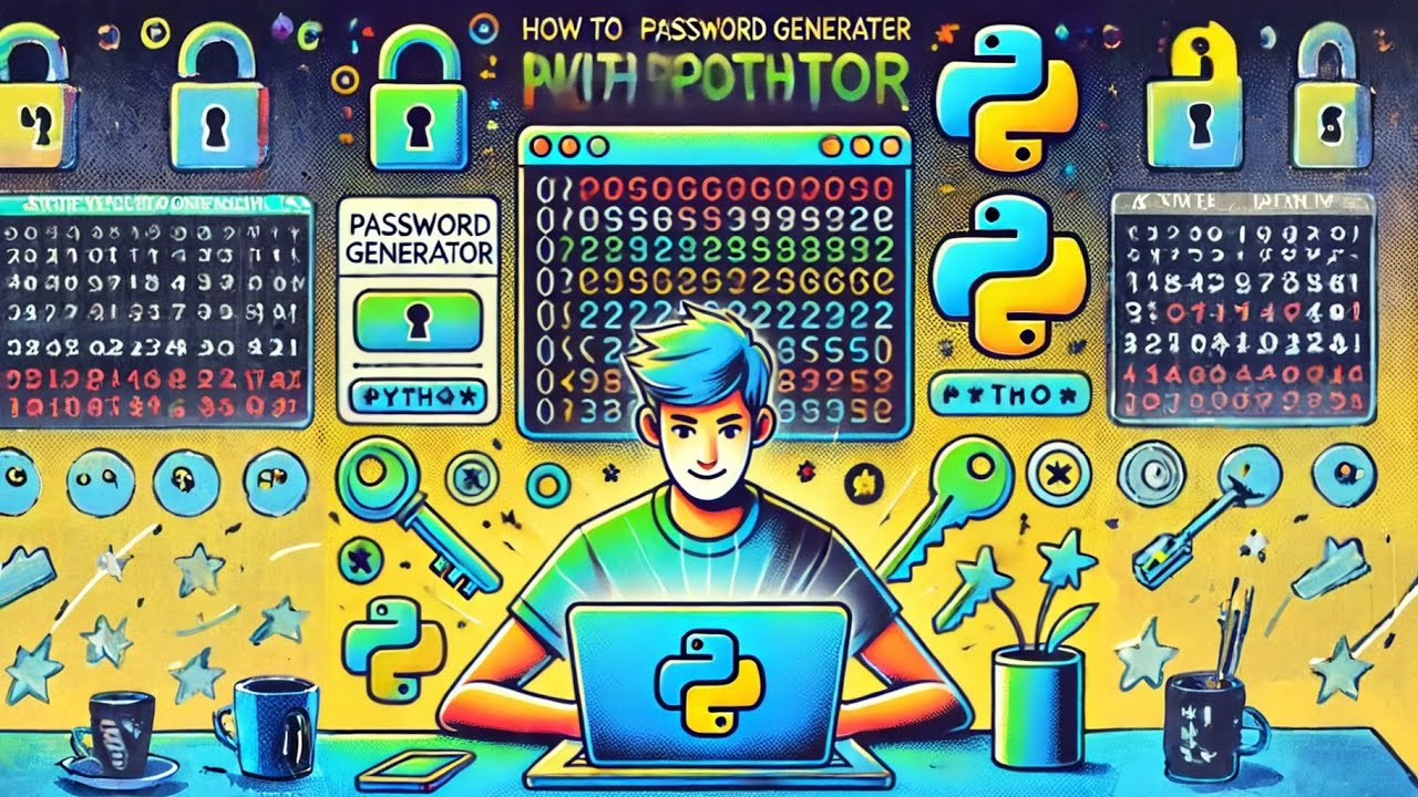 How to Create a Secure Password Generator in Python | Tkinter & Random Module Tutorial