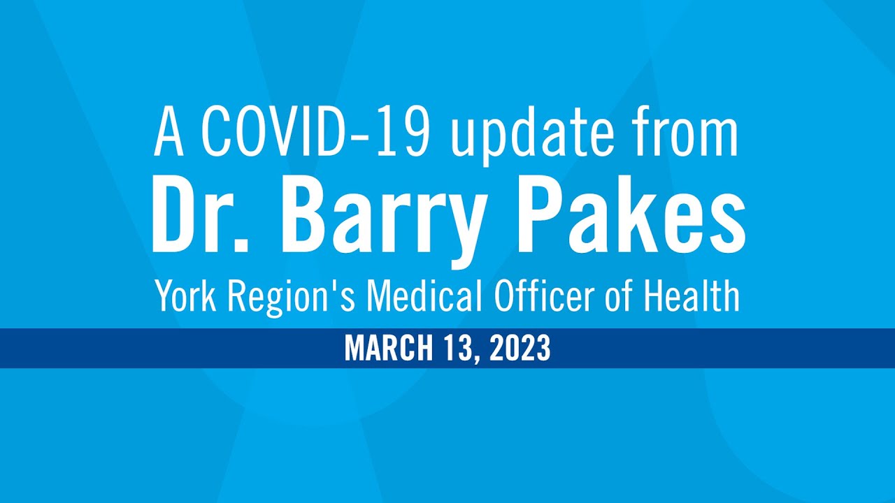COVID-19 Video Update - March 13, 2023