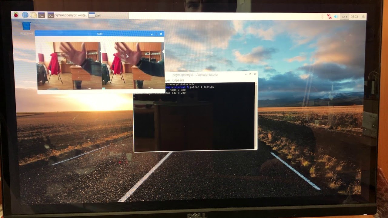 StereoPi OpenCV Python script 1.