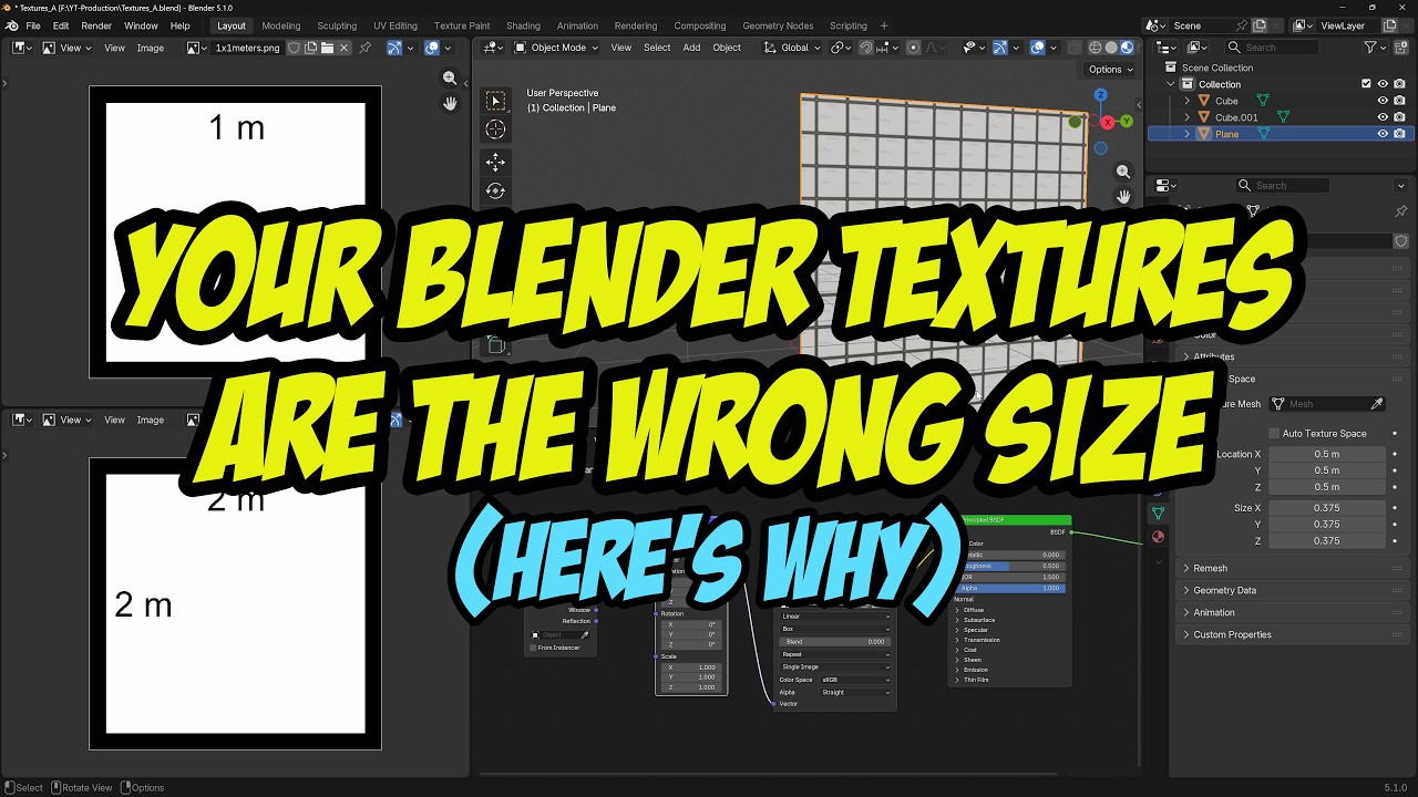 Your Blender Textures Are the Wrong Size (Here's Why)