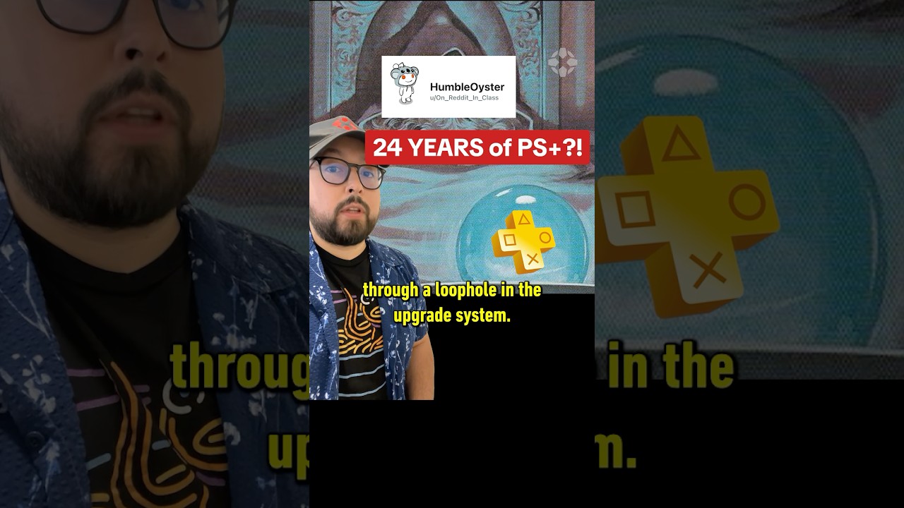 Why someone got 24 years of PS+