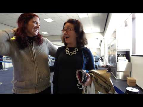 Family Travel Blog Amazing People Interview Carla Breathing Instructor Newark Airport, USA
