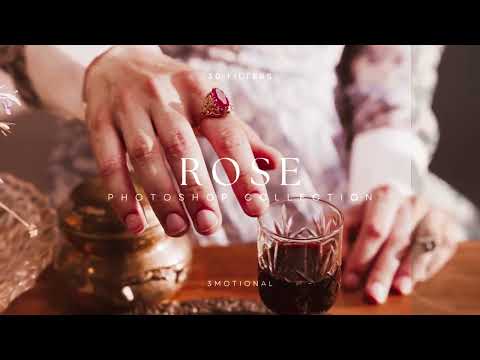 30 Rose Gold Photoshop Actions and Video LUTs | Elevate Your Photos with Luxurious Effects
