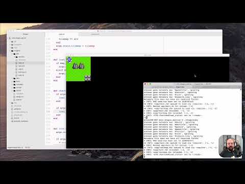 Mini Dragon Warrior v8 Demo - Collision Detection
