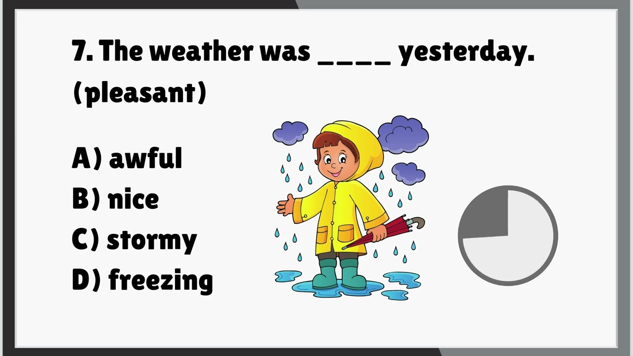 Synonyms with Pictures - Intermediate+ Vocabulary Challenge