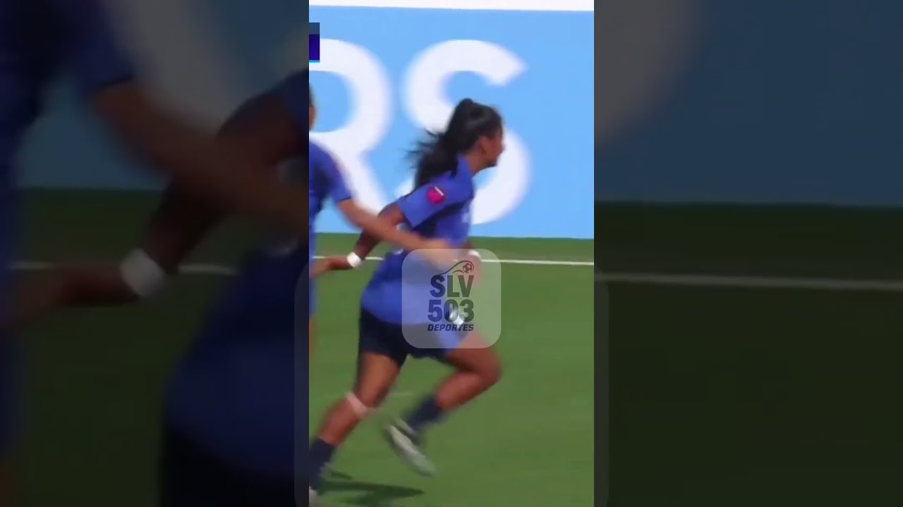 Llegó el primer gol de La Selecta SLV Femenina Sub 17. Ya lo gana ante Trinidad y Tobago
