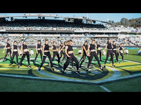 Dance Central | Canberra Raiders Vs Cronulla Sharks Performance | 2018