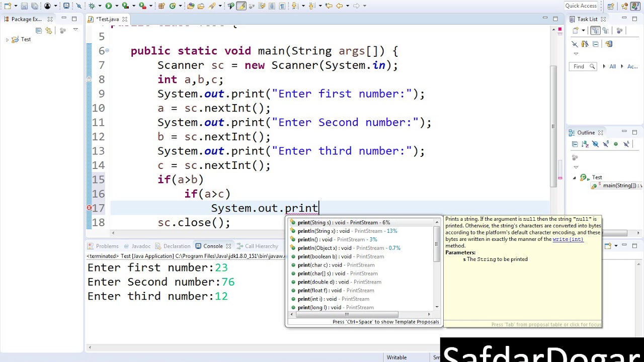 Java Programming Tutorial 15 Nested  If Else Statement  in java step by step(Urdu/Hindi)