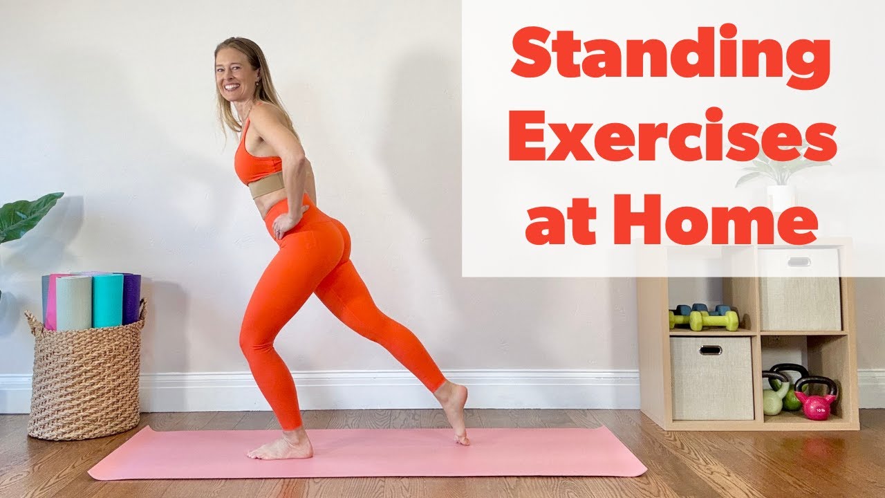 10 Minute Standing Exercises at Home