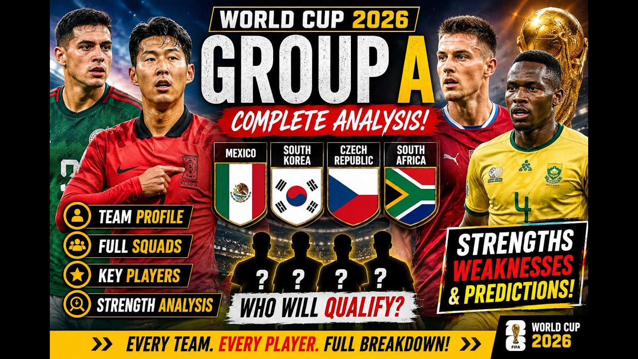 Group A EXPLAINED! Full Squad Analysis for World Cup 2026